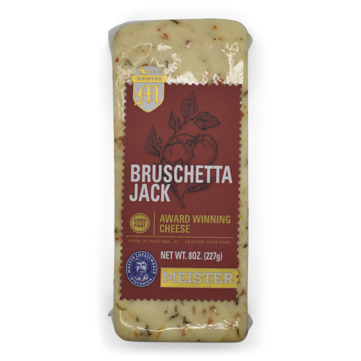 Bruschetta Jack (8oz. bar) – Meister Cheese